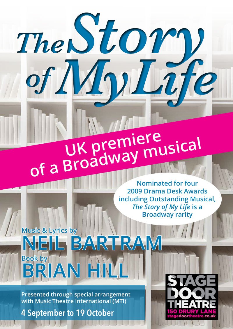 The Story of My Life: 10 Sept - 19 Oct | Stage Door Theatre